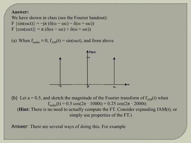 Signal Processing Assignment Help | PPTX