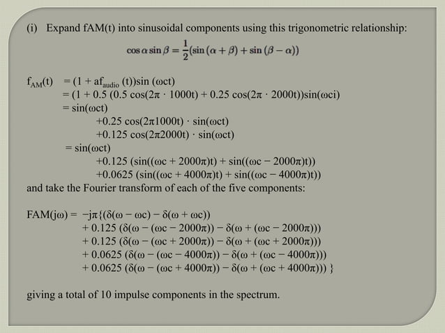 Signal Processing Assignment Help | PPTX