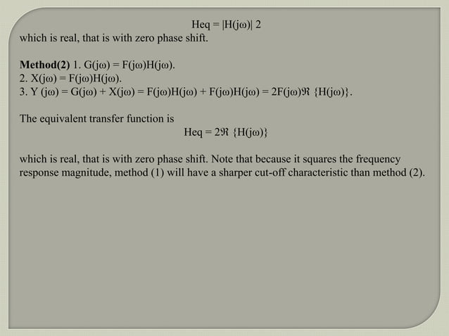 Signal Processing Assignment Help | PPTX