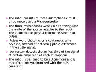 Signal processing system for audio sensing and manipulation for the ...
