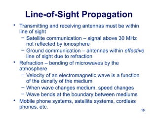 signal propagation.pptx basics of signal propagation | PPTX