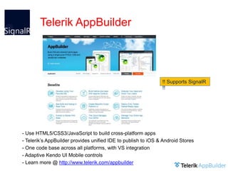 SignalR Powered X-Platform Real-Time Apps! | PPT
