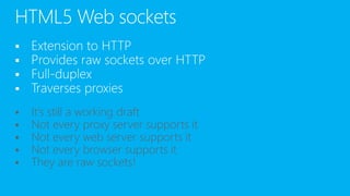 Real-time Communications with SignalR | PPT
