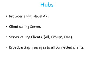 SignalR With ASP.Net part1 | PPT