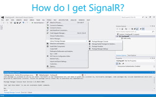SignalR With ASP.Net part1 | PPT