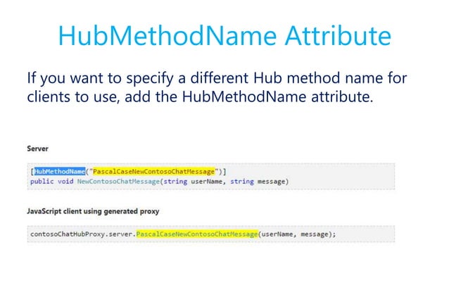 Signalr with ASP.Net part2 | PPSX | Computing | Technology & Computing