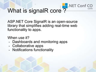 Signal r core workshop - netconf | PPT