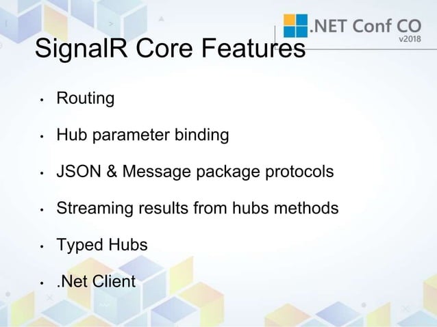 Signal r core workshop - netconf | PPT