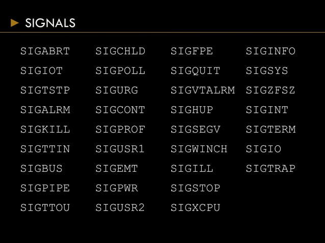 System Programming Assignment Help- Signals | PPT