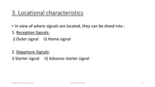 Signals | PPTX | Rail Travel | Travel Type