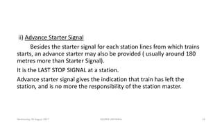 Signals | PPTX | Rail Travel | Travel Type
