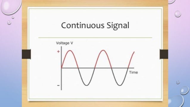 Signals and types of signals | PPTX