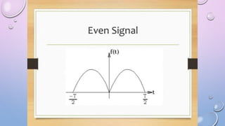 Signals and types of signals | PPT