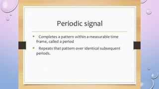 Signals and types of signals | PPTX