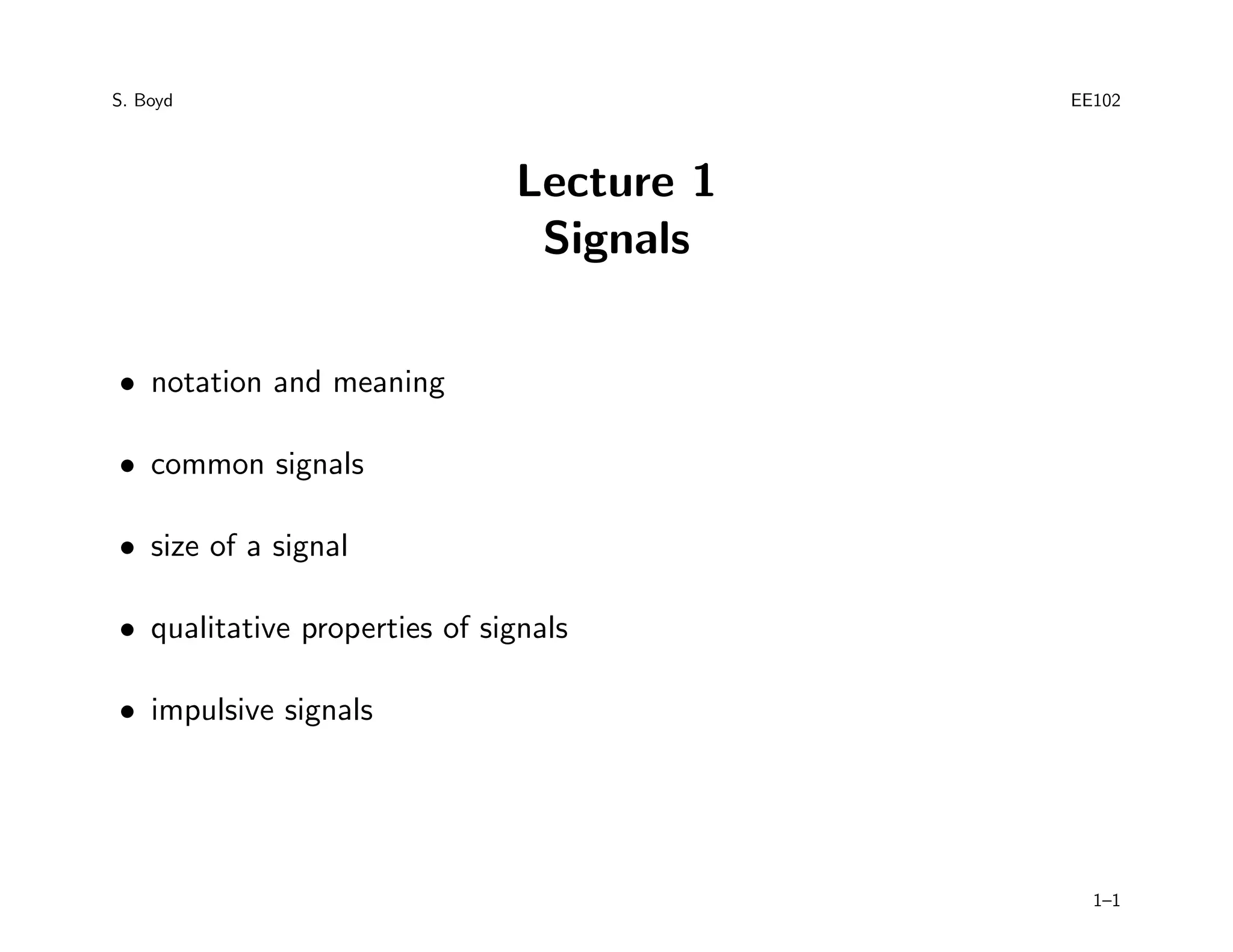 Introduction and types of signals and its charachteristics | PDF