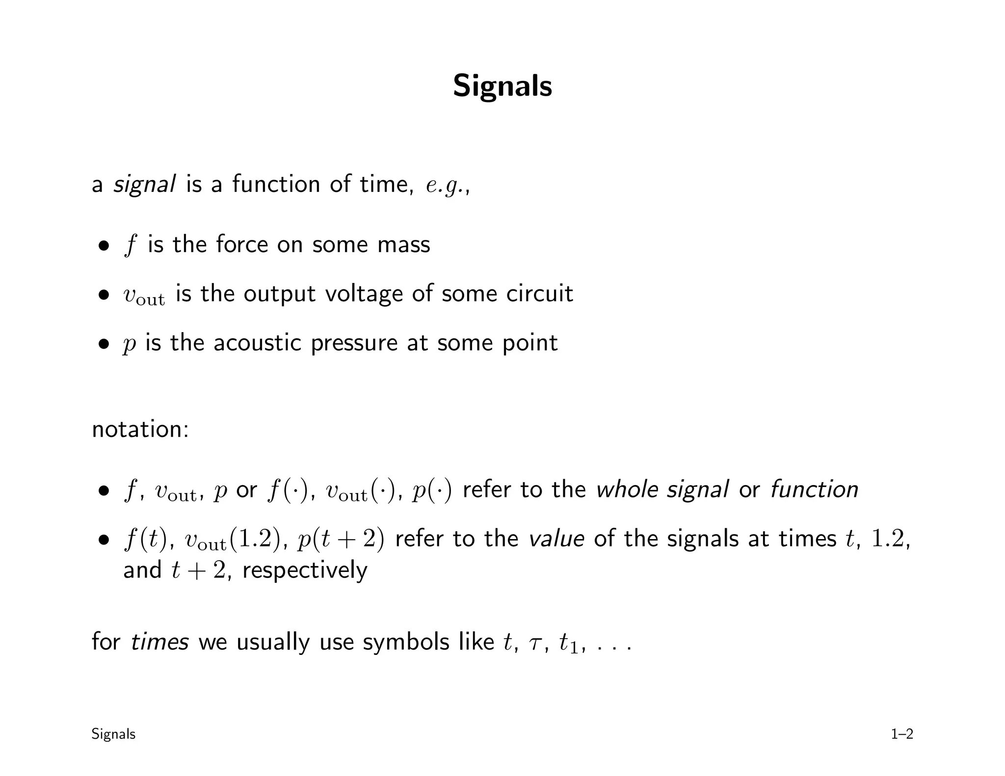 Introduction and types of signals and its charachteristics | PDF