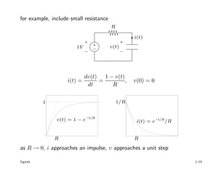 Introduction and types of signals and its charachteristics | PDF