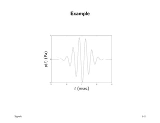 Introduction and types of signals and its charachteristics | PDF