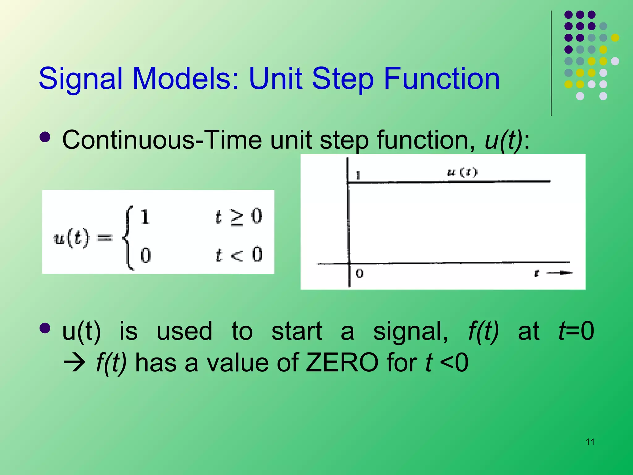 Signals and classification | PPT