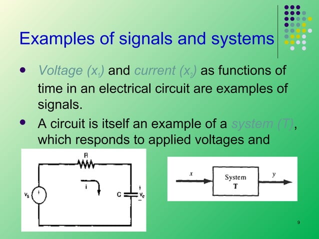 Signals and classification | PPT