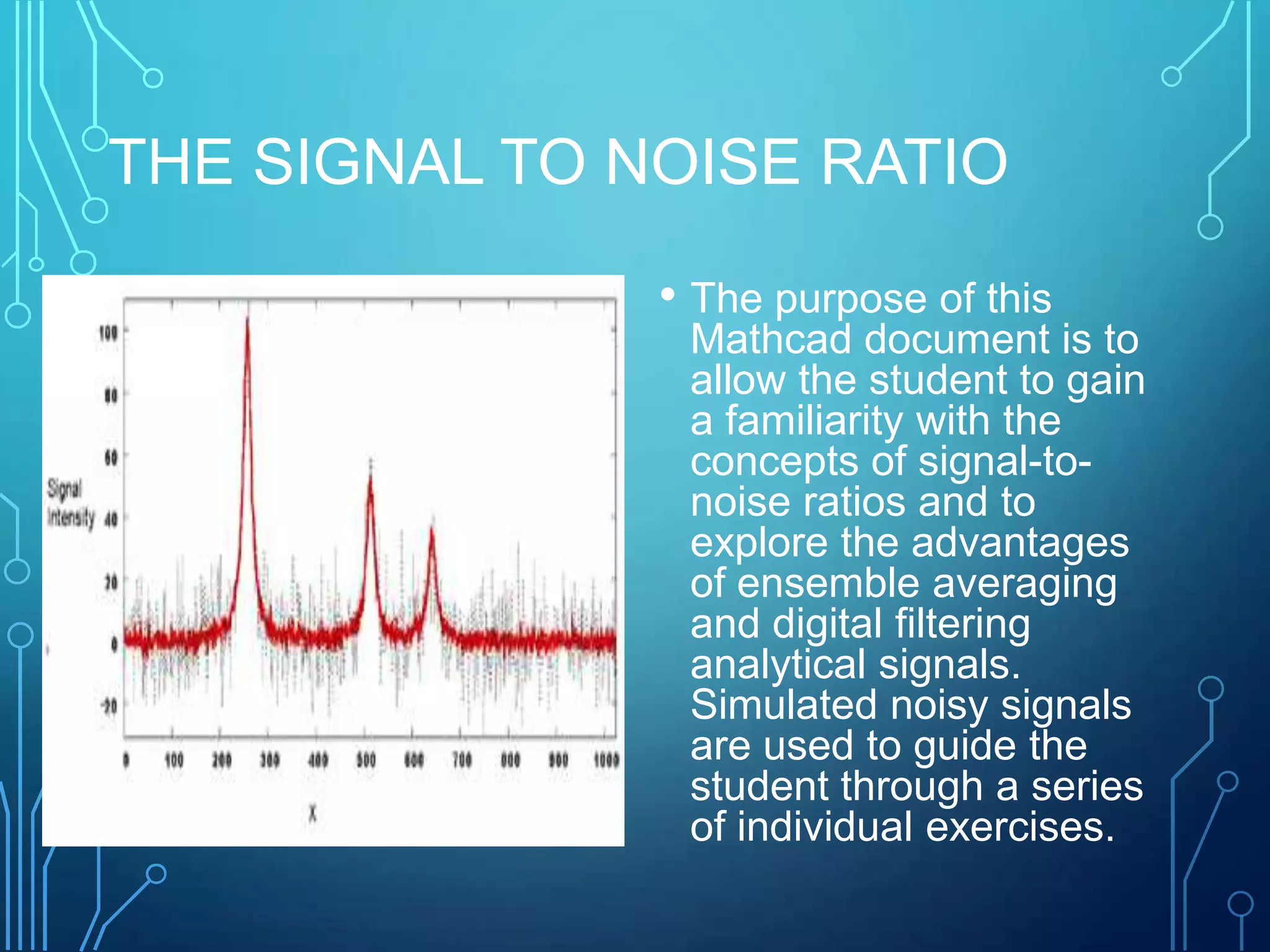 Signals and noise | PPT