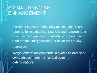 Signals and noise | PPT