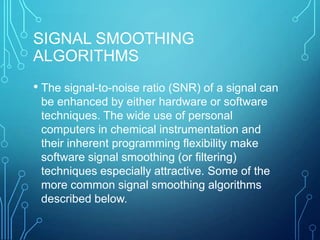 Signals and noise | PPT