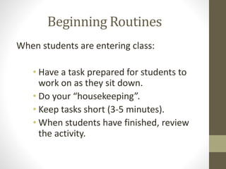 Signals and Routines | PPT