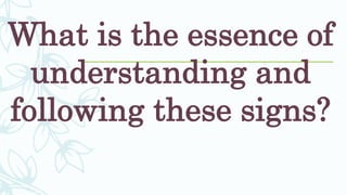 Signals and symbols for English 7 -SECOND QUARTER | PPTX