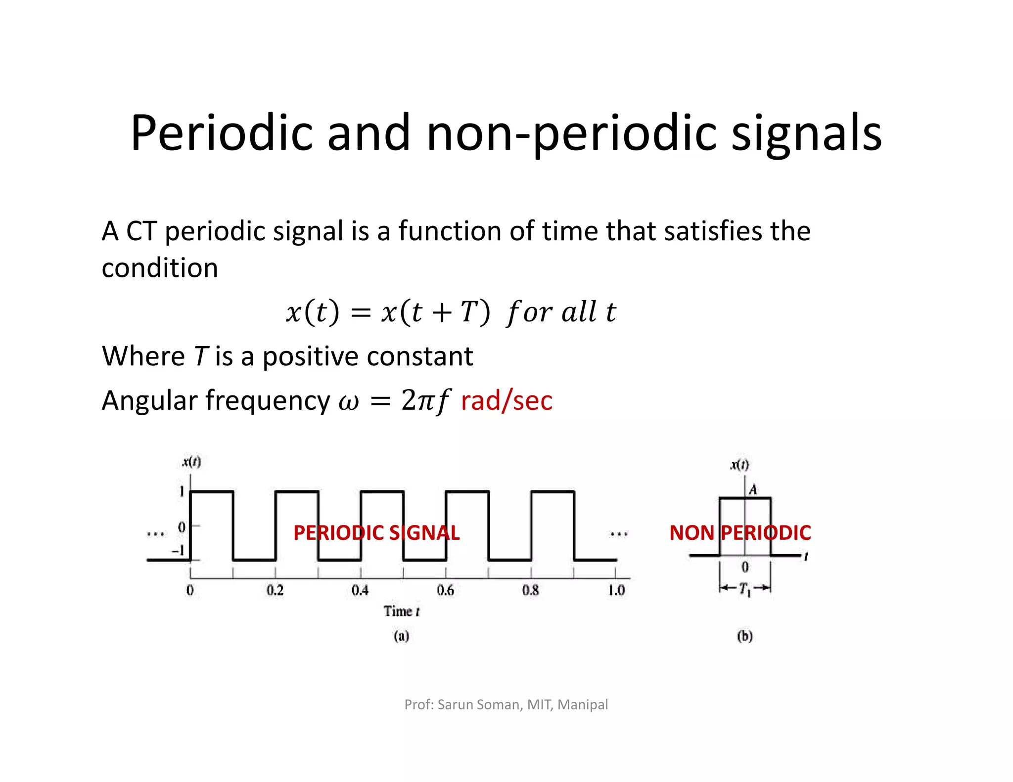 Signals and systems-1 | PDF
