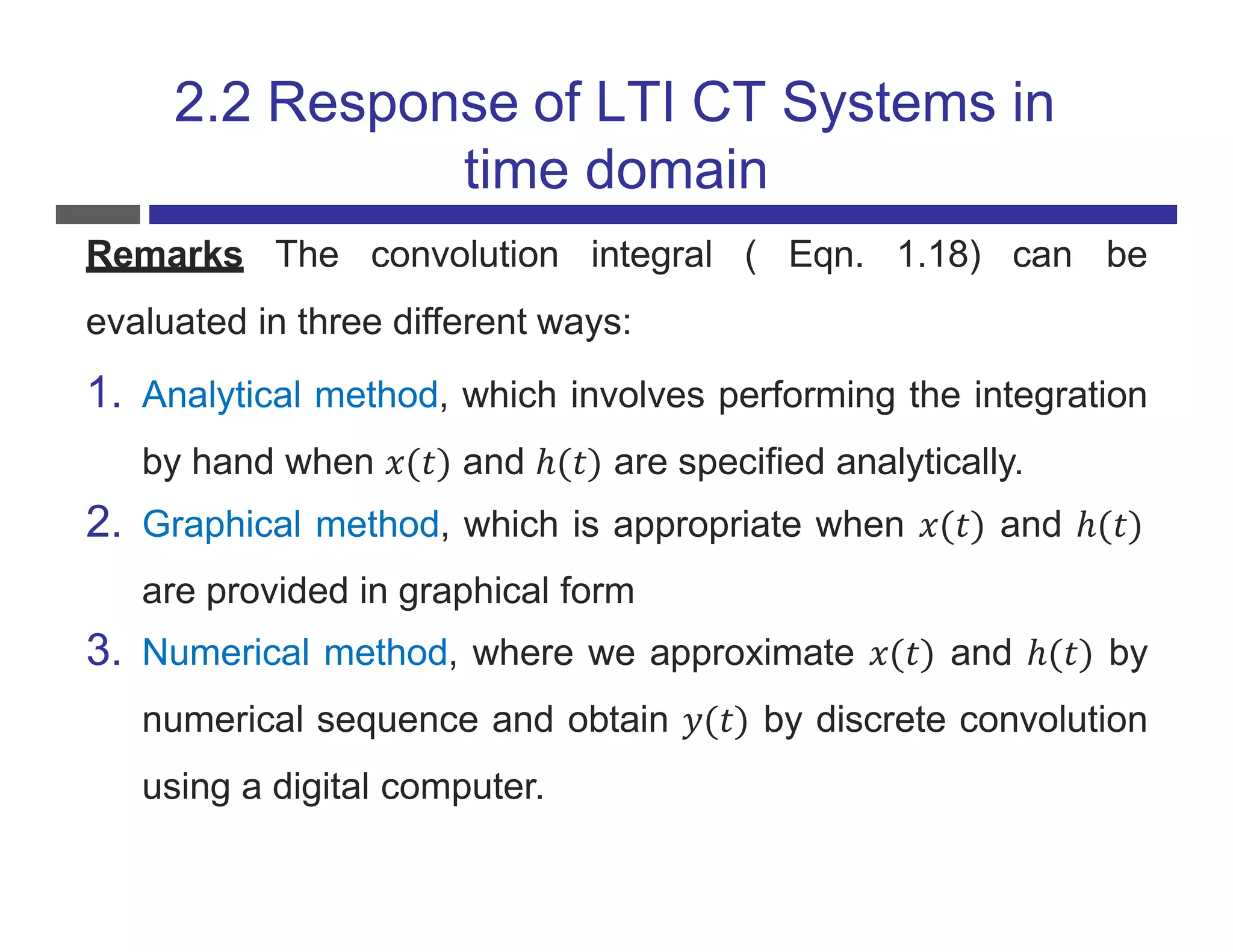 Signals and Systems-Unit 1 & 2.pptx | Physics | Science