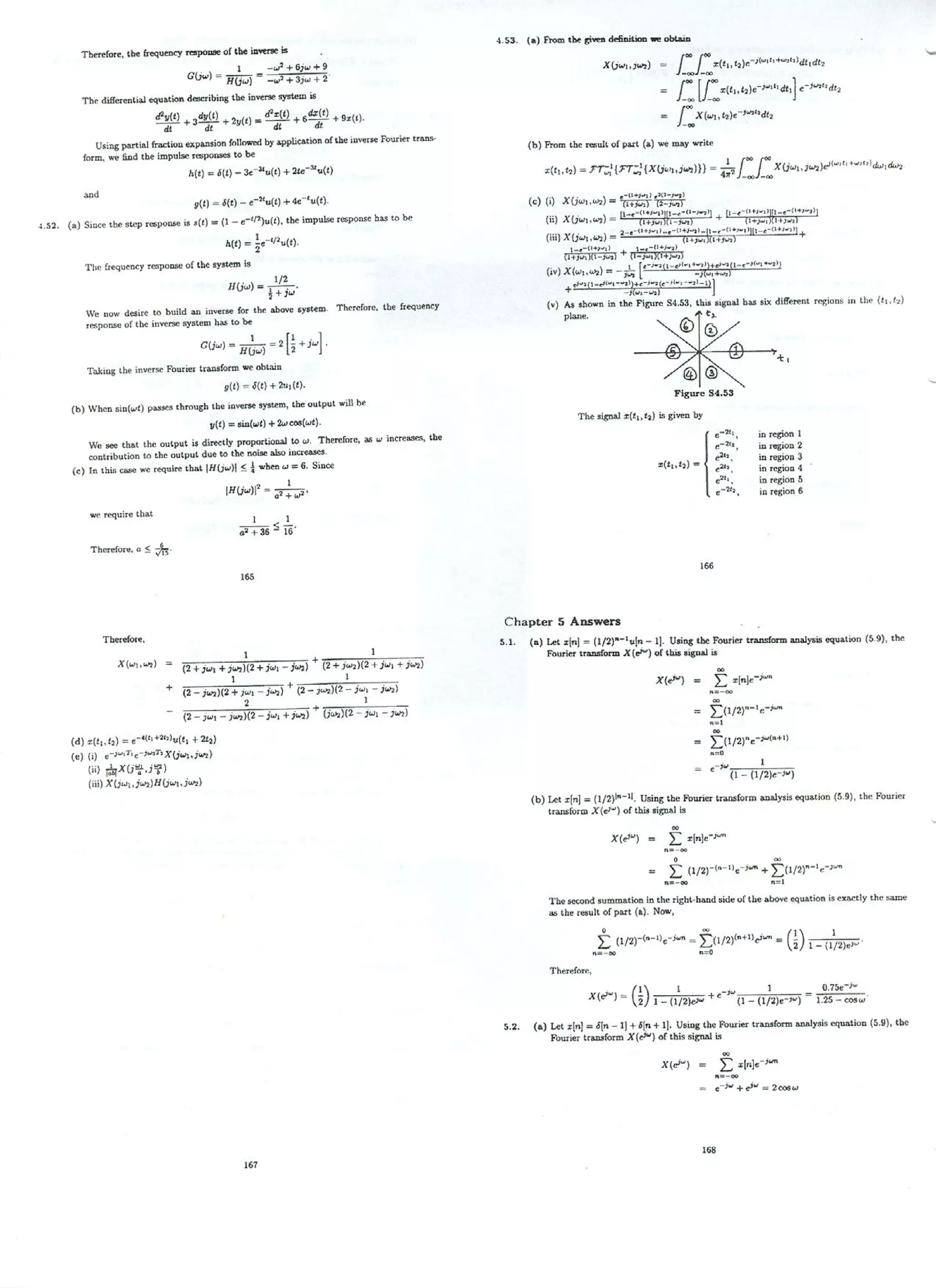 Signals and systems 2e oppenheim solutions | PDF