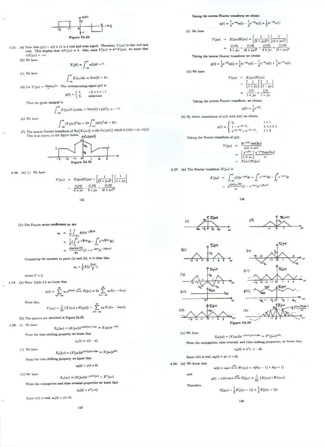 Signals and systems 2e oppenheim solutions | PDF