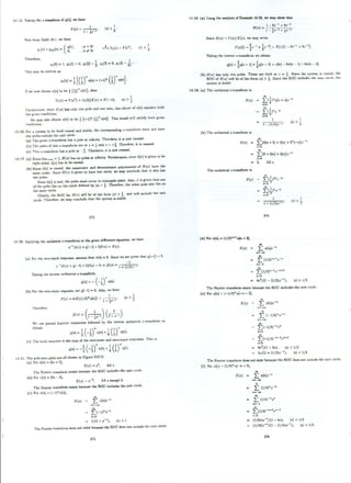 Signals and systems 2e oppenheim solutions | PDF