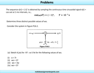 Signals and Systems Assignment Help | PPT