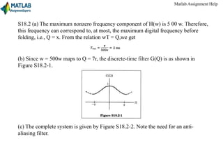 Signals and Systems Assignment Help | PPT