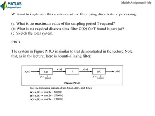 Signals and Systems Assignment Help | PPT