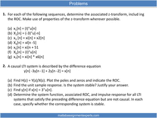 Signals and Systems Assignment Help | PPTX
