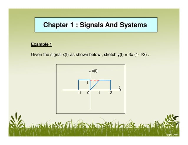 Signals and system | PDF