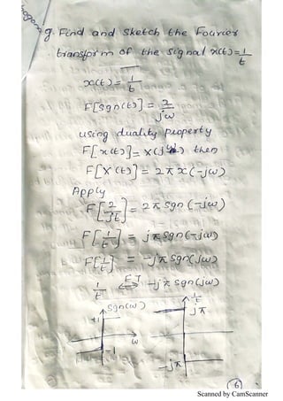 Signals and systems dr. sreeja mole s s | PDF