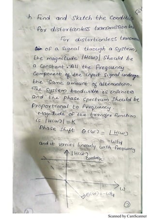 Signals and systems dr. sreeja mole s s | PDF