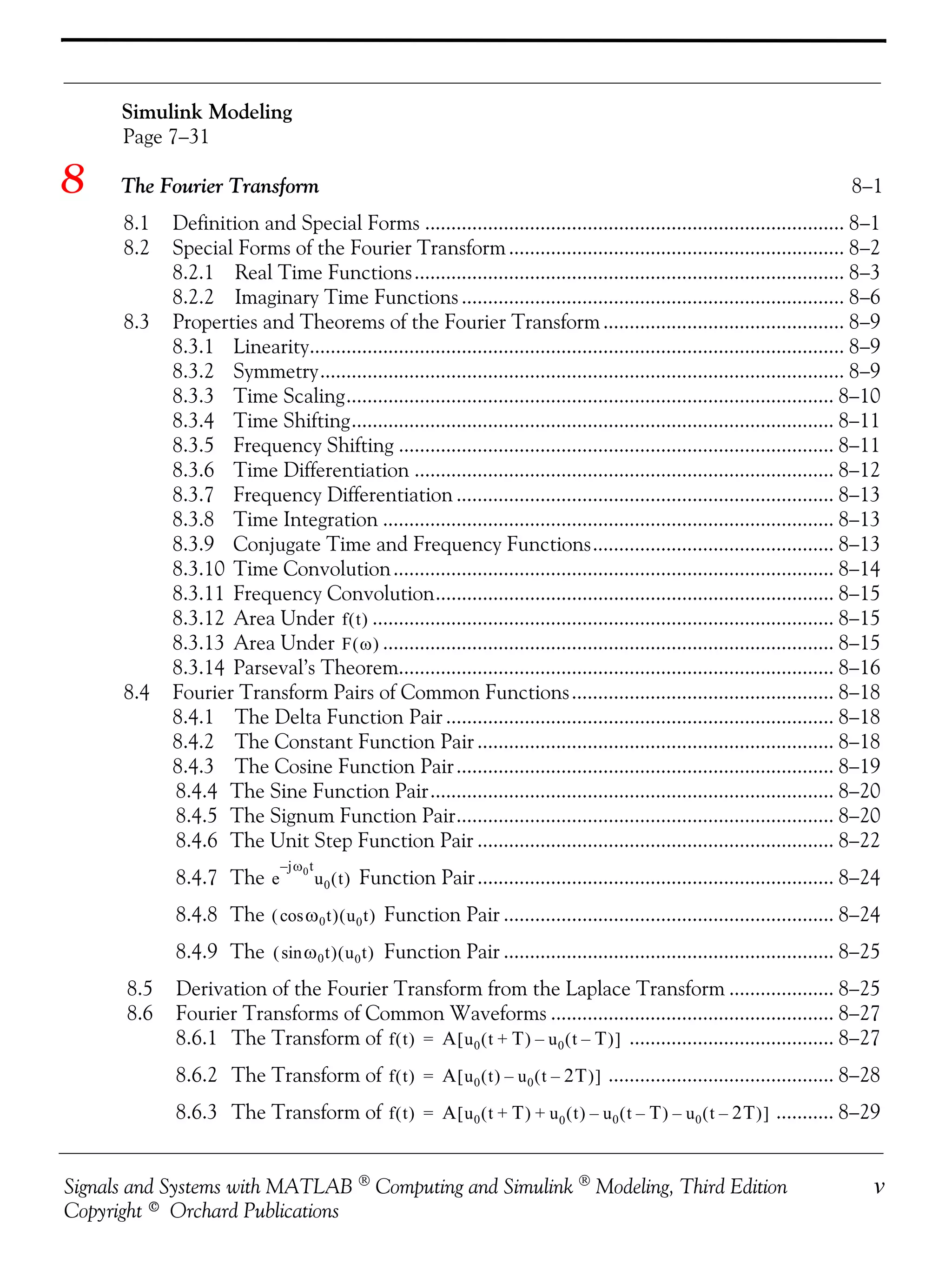 Signals And Systems With Matlab Computing And Simulink Modeling Pdf 5198