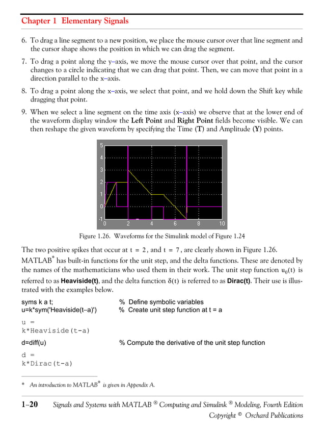 Signals And Systems With Matlab Computing And Simulink Modeling Pdf