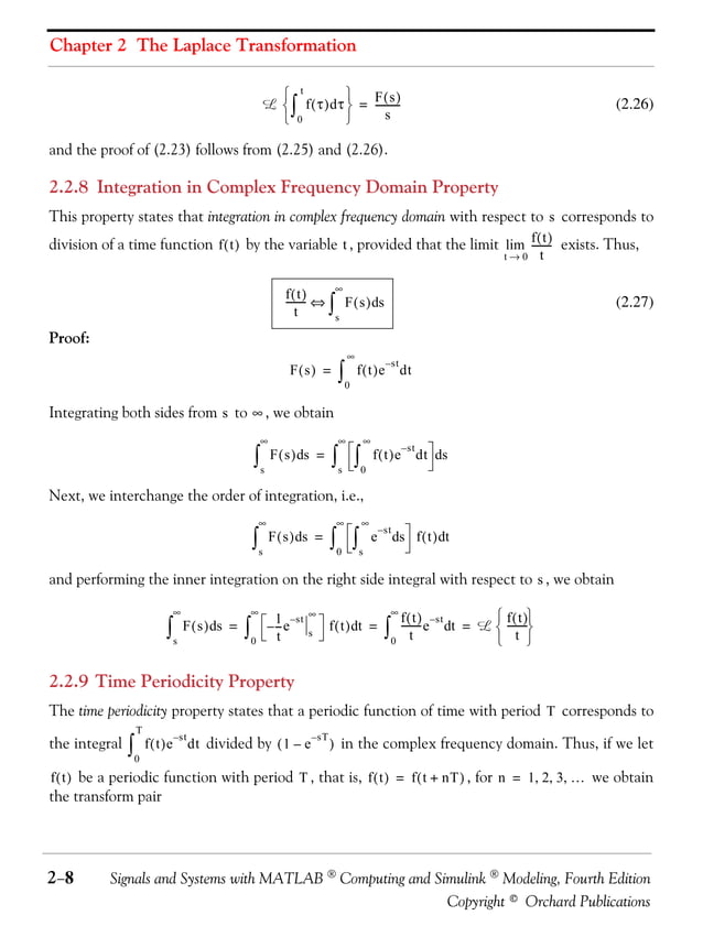 Signals And Systems With Matlab Computing And Simulink Modeling Pdf