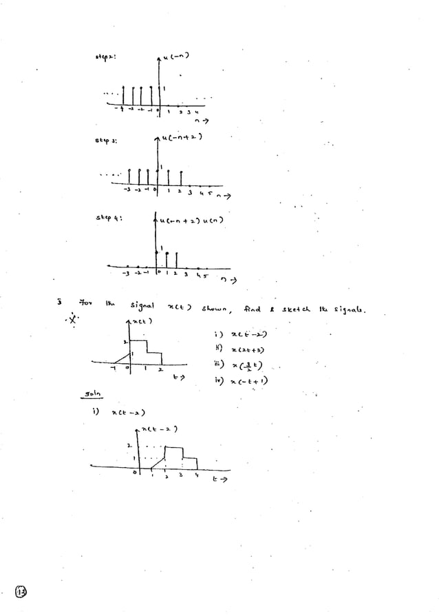 Signals and system unit -1 | PDF