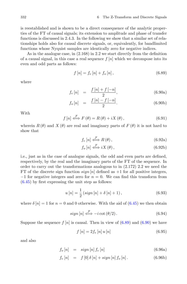Signals and transforms in linear systems analysis | PDF
