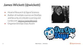 DevSecOps: Finding the Adversaries in our Midst | PPT