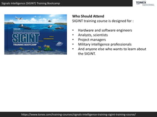 Signals Intelligence (SIGINT), Communications Intelligence (COMINT ...