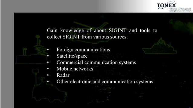 SIGINT Training Course, Signals Intelligence (SIGINT) Training Bootcamp ...