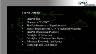 SIGINT Training Course, Signals Intelligence (SIGINT) Training Bootcamp ...